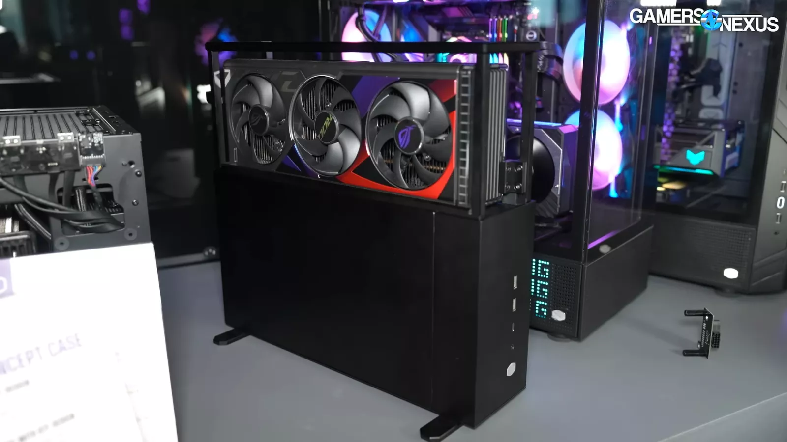 Cooler Master's "Super Conductor" Heatsink, New NR200P Case Concept, & Clever ITX | GamersNexus